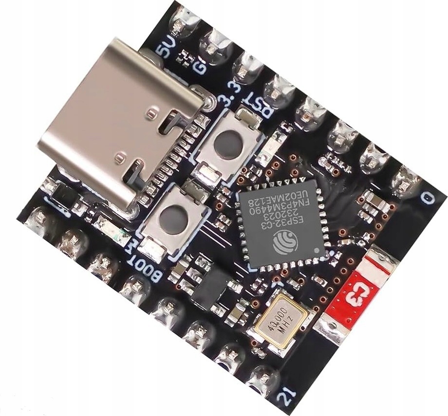 Mikrokontroller ESP32-C3 Super Mini WiFi modul BT 5.0 USB-C Arduino ...