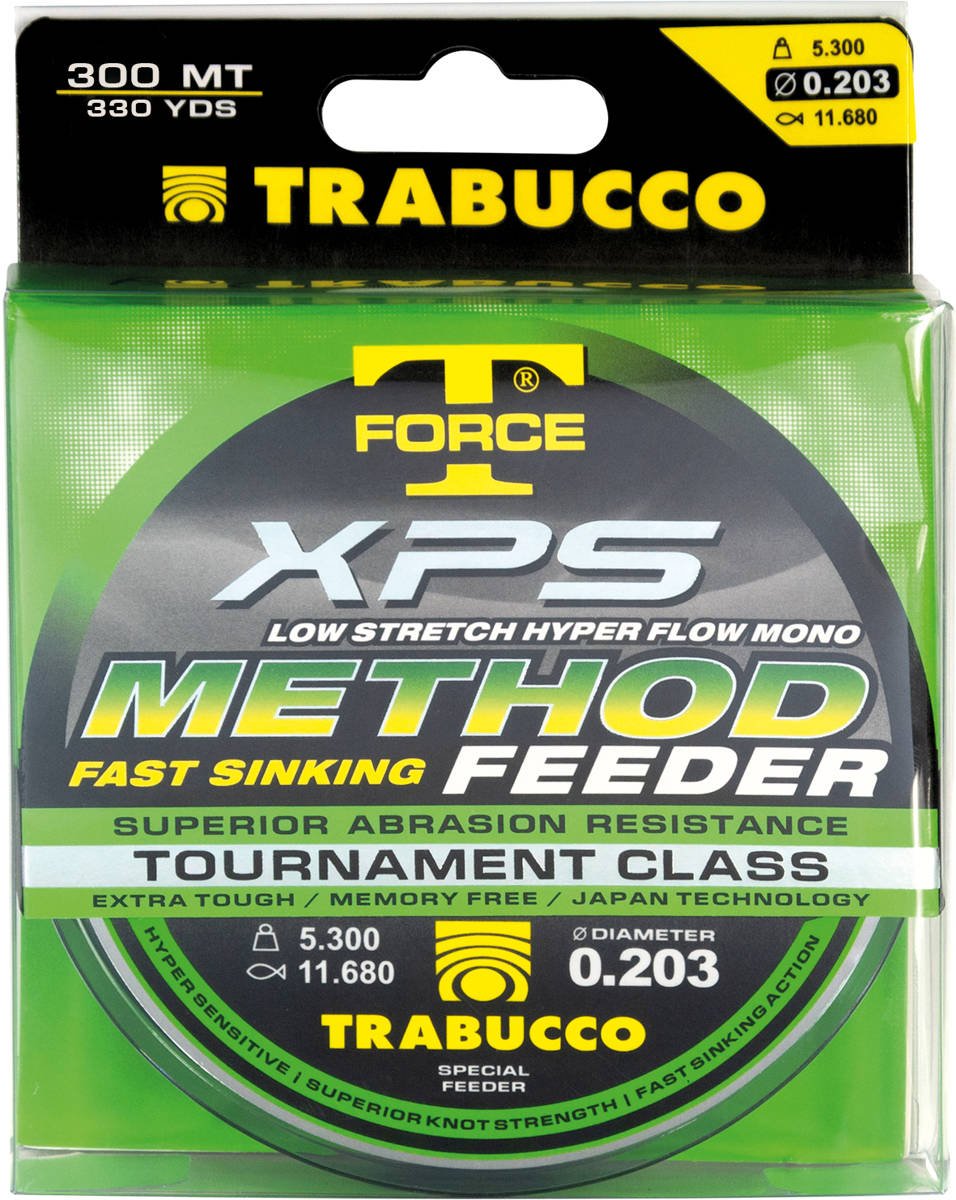 Żyłka Trabucco T-Force XPS Method Feeder 0,255 mm x 300 m - 8054393161352 - 11789135696 - Allegro