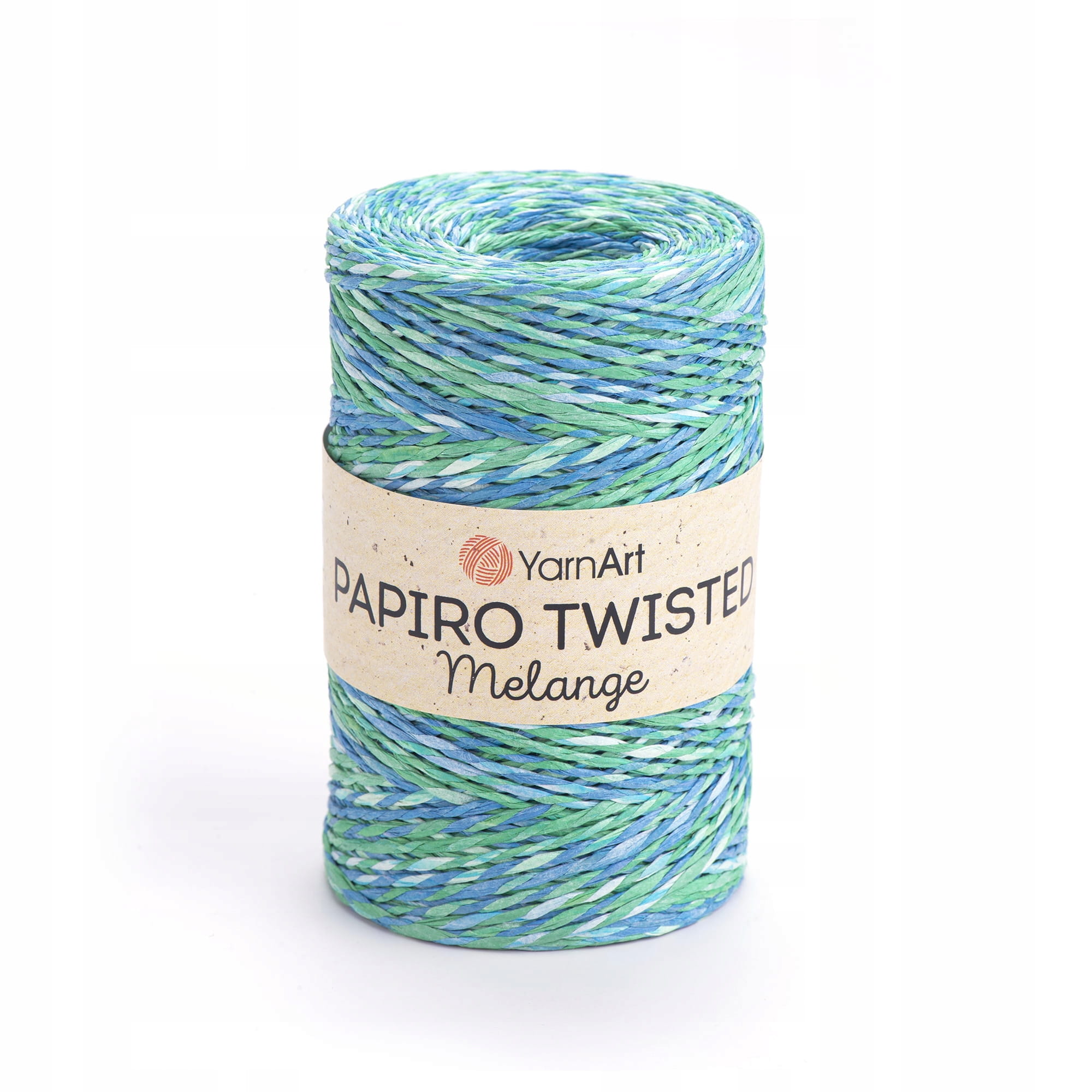 Papiro Twisted Melange 2303 papírová příze Rafia za 108.00CZK - Allegro