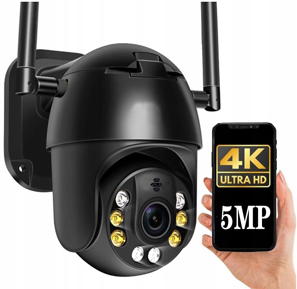 KAMERA ZEWNĘTRZNA OBROTOWA 5MP IP WIFI 5x ZOOM - Sklep, Opinie, Cena w ... KAMERA ZEWNĘTRZNA OBROTOWA 5MP IP WIFI 5x ZOOM - Sklep, Opinie, Cena w ...