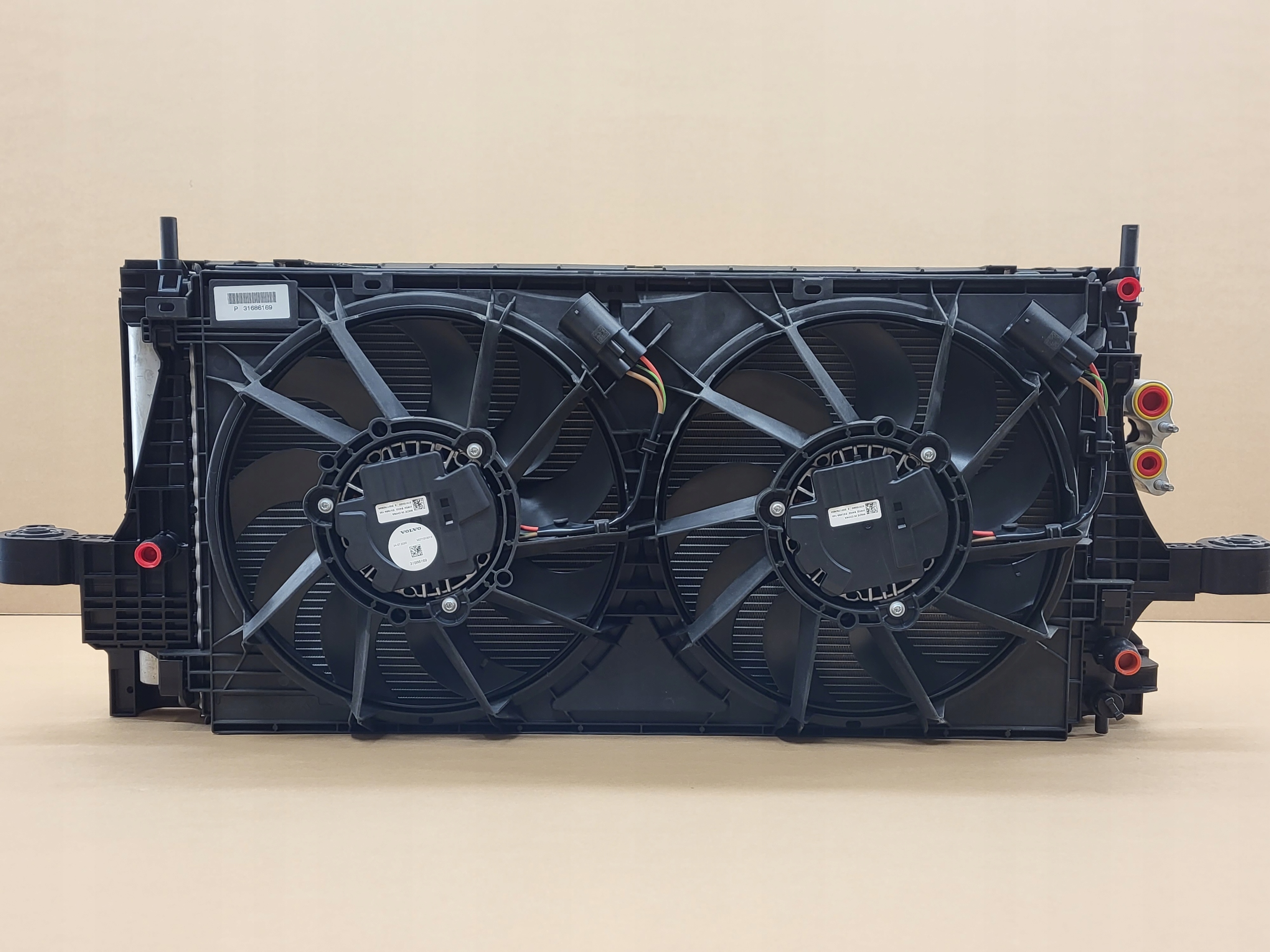 KOMPLET CHŁODNIC VOLVO C40 POLESTAR 2 XC40 EV400 1409 32339604 32339601 ...