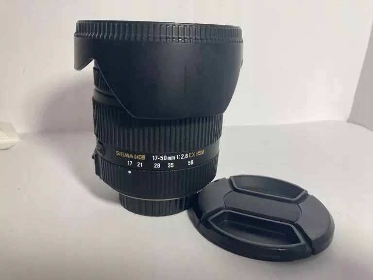 OBIEKTYW SIGMA ZOOM 17-50MM - Sklep, Opinie, Cena w Allegro