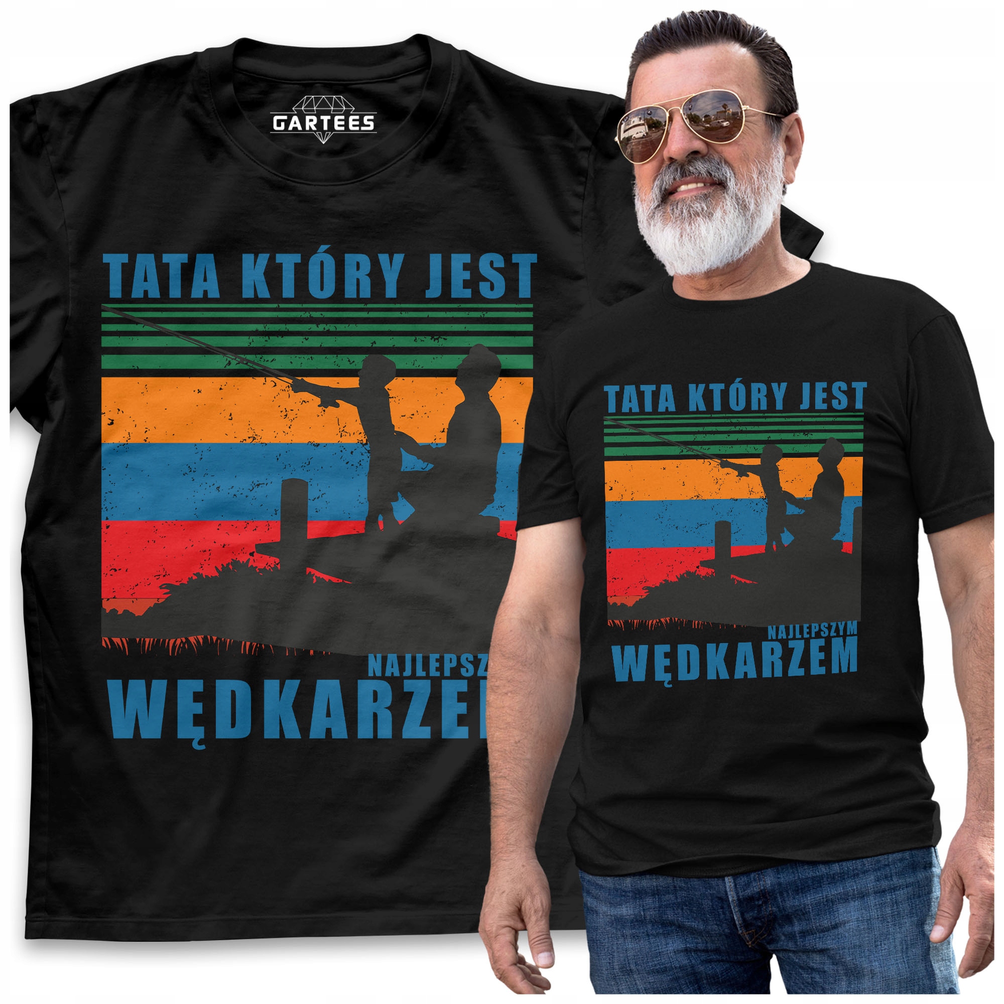 KOSZULKA MĘSKA TATA NAJLEPSZY WEDKARZ PREZENT 13752595475 - Allegro.pl KOSZULKA MĘSKA TATA NAJLEPSZY WEDKARZ PREZENT 13752595475 - Allegro.pl