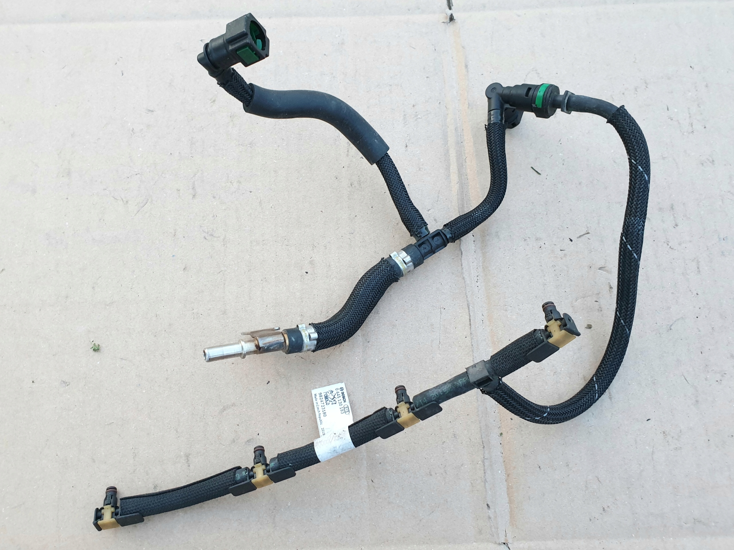 PRZEWÓD PALIWA CITROEN PEUGEOT OPEL 9824723180 • Cena, Opinie - Allegro