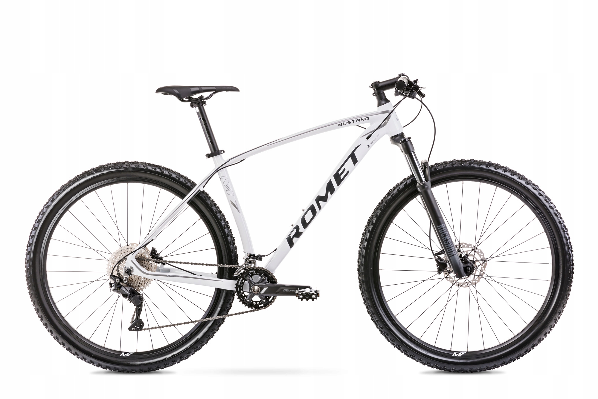 Rower MTB Romet Mustang M7 rama 19 cali koło 29 " biały - 5904803129232 ...