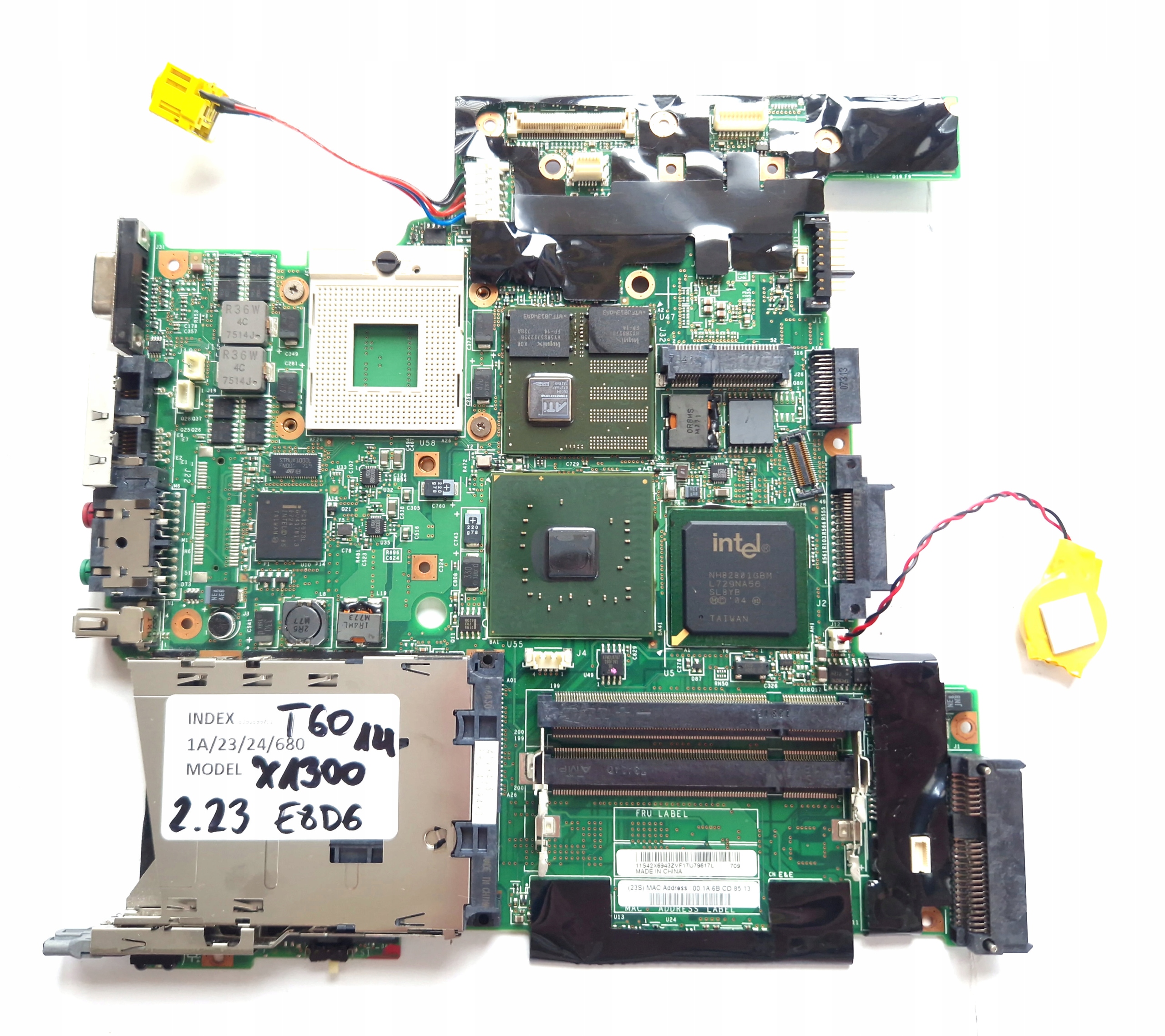 Płyta główna IBM, Lenovo T60 / T60p w Szczecin - Sklep, Opinie, Cena w ...