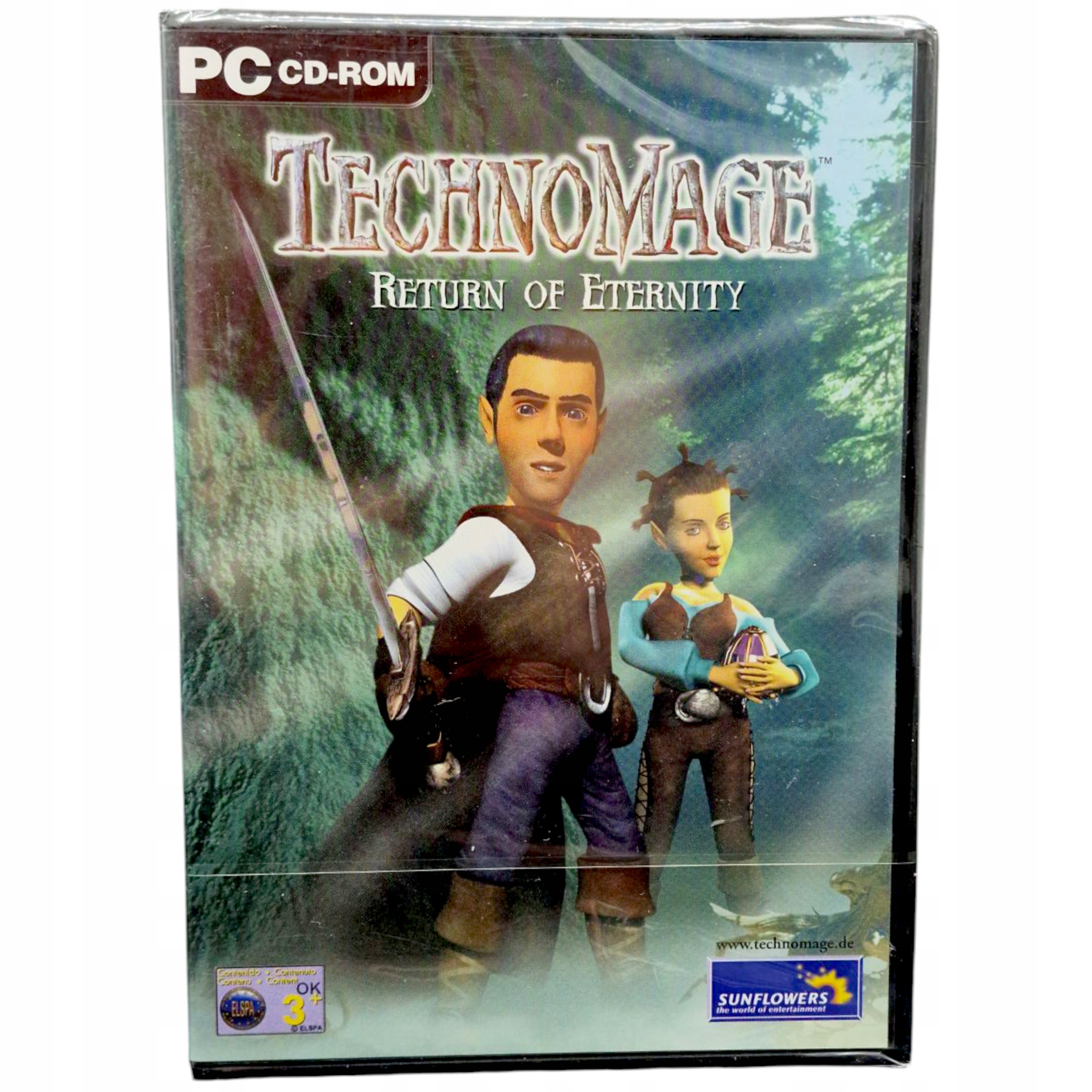 Gra Technomage PC BOX ENG / unikat nowa folia / wersja pudełka PC ...