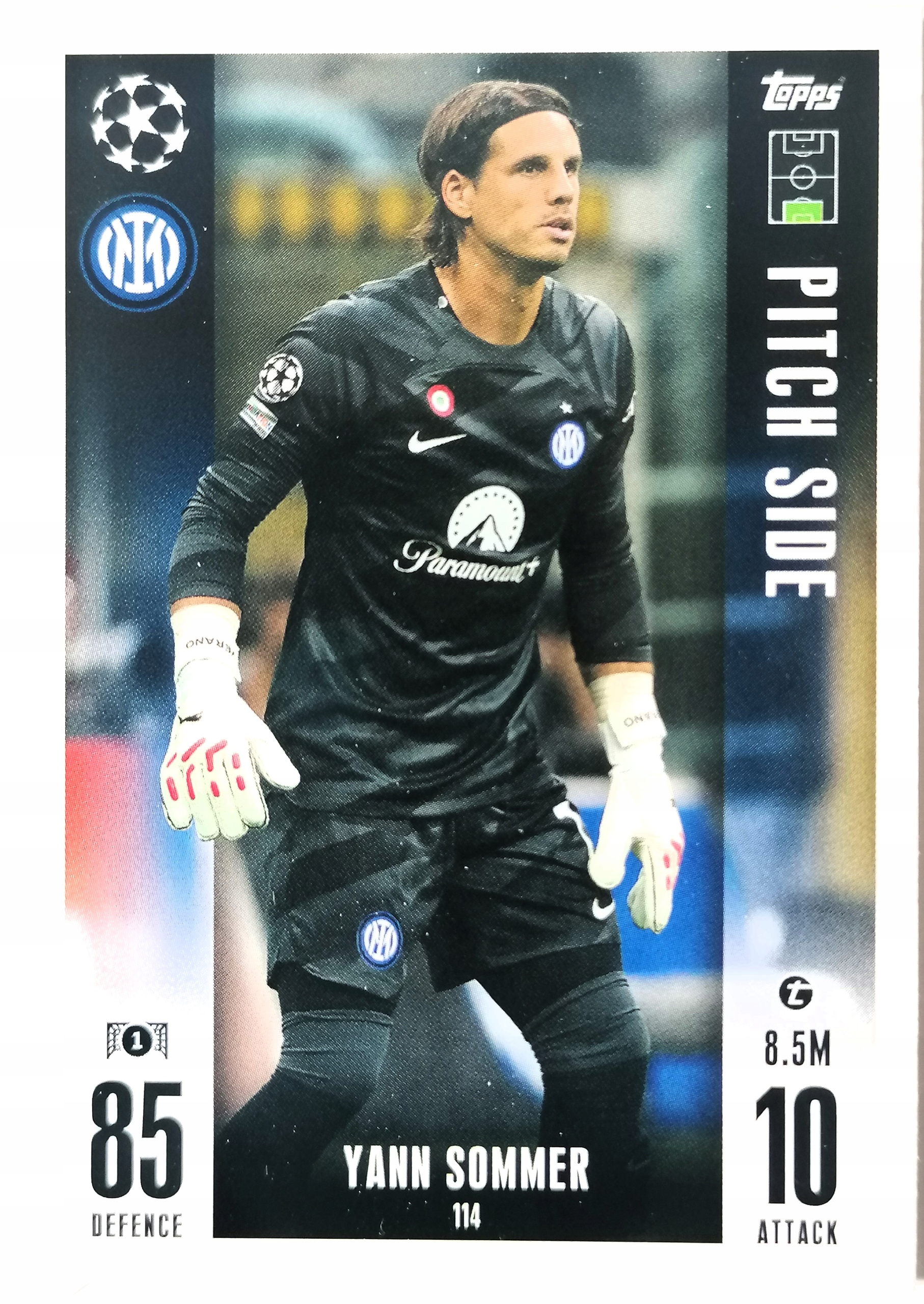 TOPPS MATCH ATTAX EXTRA 2023/2024 - PITCH SIDE #114 YANN SOMMER - 15178729152 - Allegro.pl
