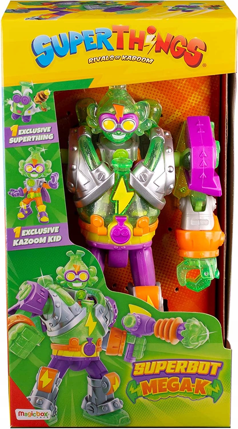 SUPER ZINGS THINGS 10 SERIA SUPERBOT MEGA-K 20234 12620381498 - Allegro.pl
