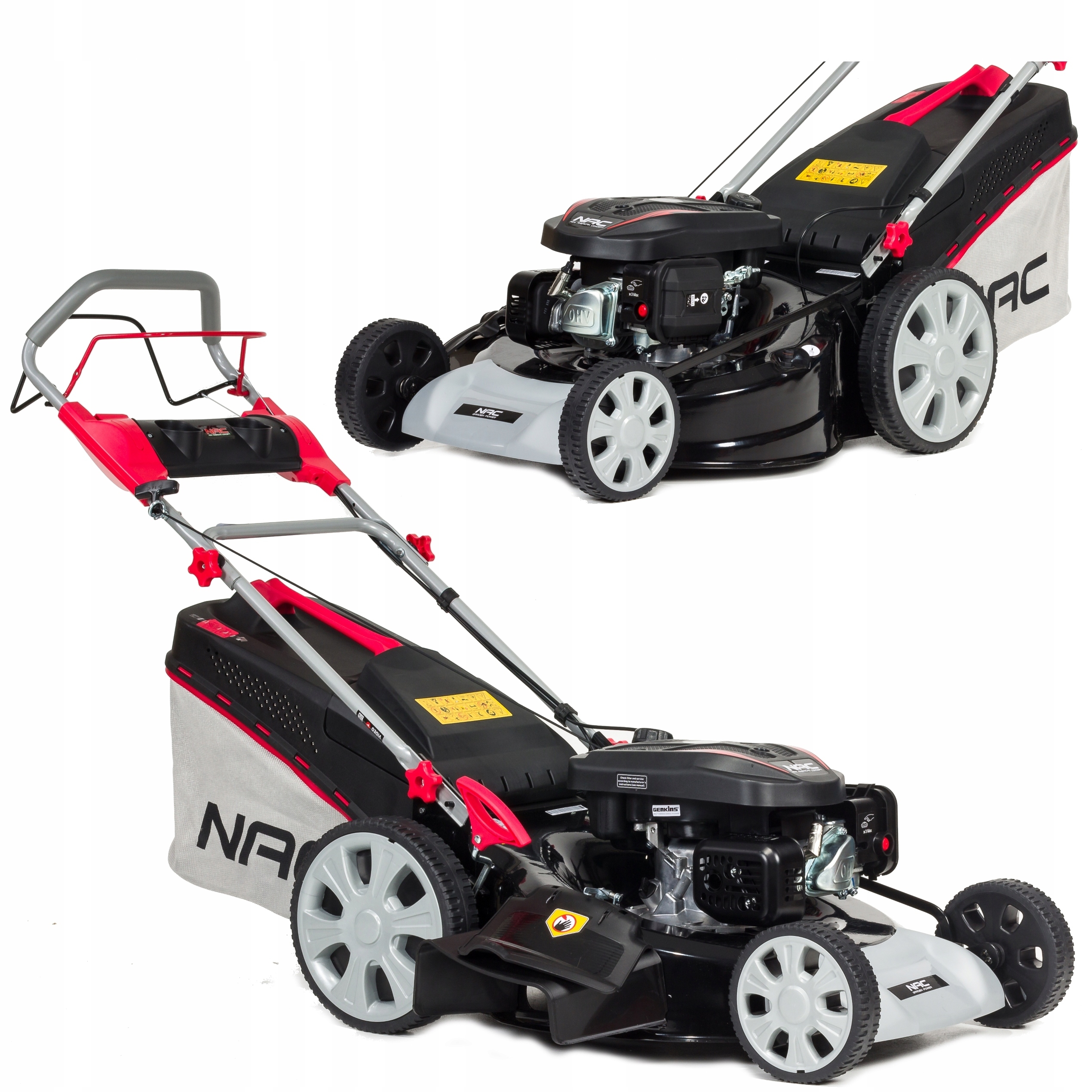 KOSIARKA SPALINOWA NAC Z NAPĘDEM 55 CM 2,8KW 5W1 (5902490742482) • Cena, Opinie 17305331021 ...