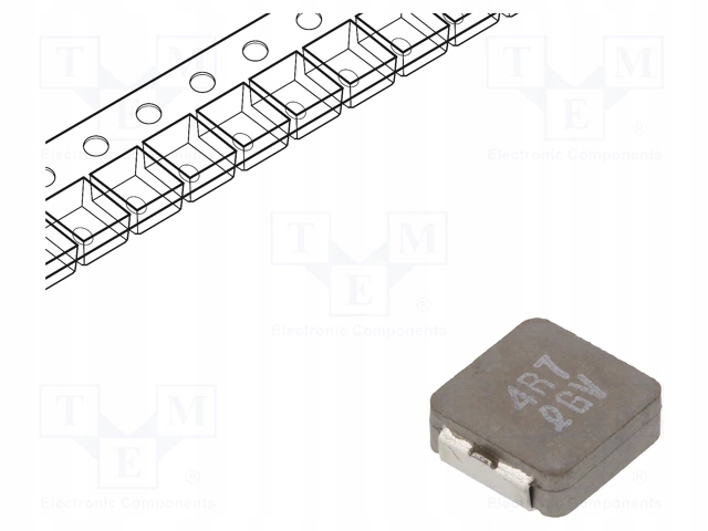 Ferrit fojtótekercs 4,7uH Ipracy 7,7A x1db, • Ár, Vélemények - Allegro