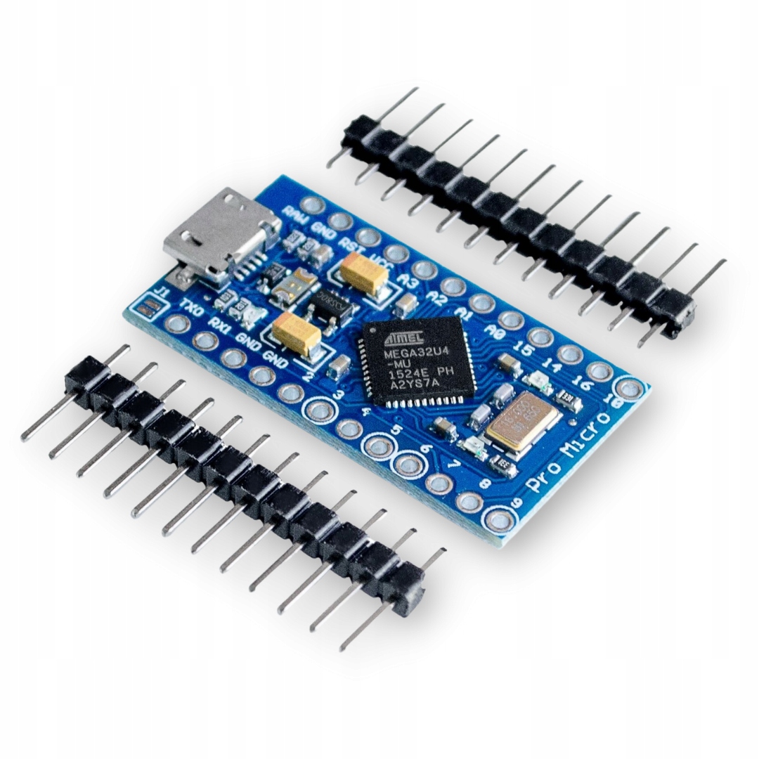 Leonardo PRO Micro ATmega32U4 16MHz 5V microUSB + piny zgodny z Arduino ... Leonardo PRO Micro ATmega32U4 16MHz 5V microUSB + piny zgodny z Arduino ...