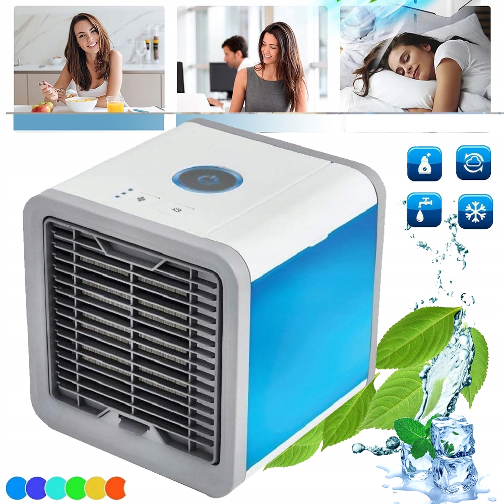 MOBILNE KLIMATYZATORY, MINI KLIMATYZATOR BIURKOWY Z 3 STOPNIAMI ...