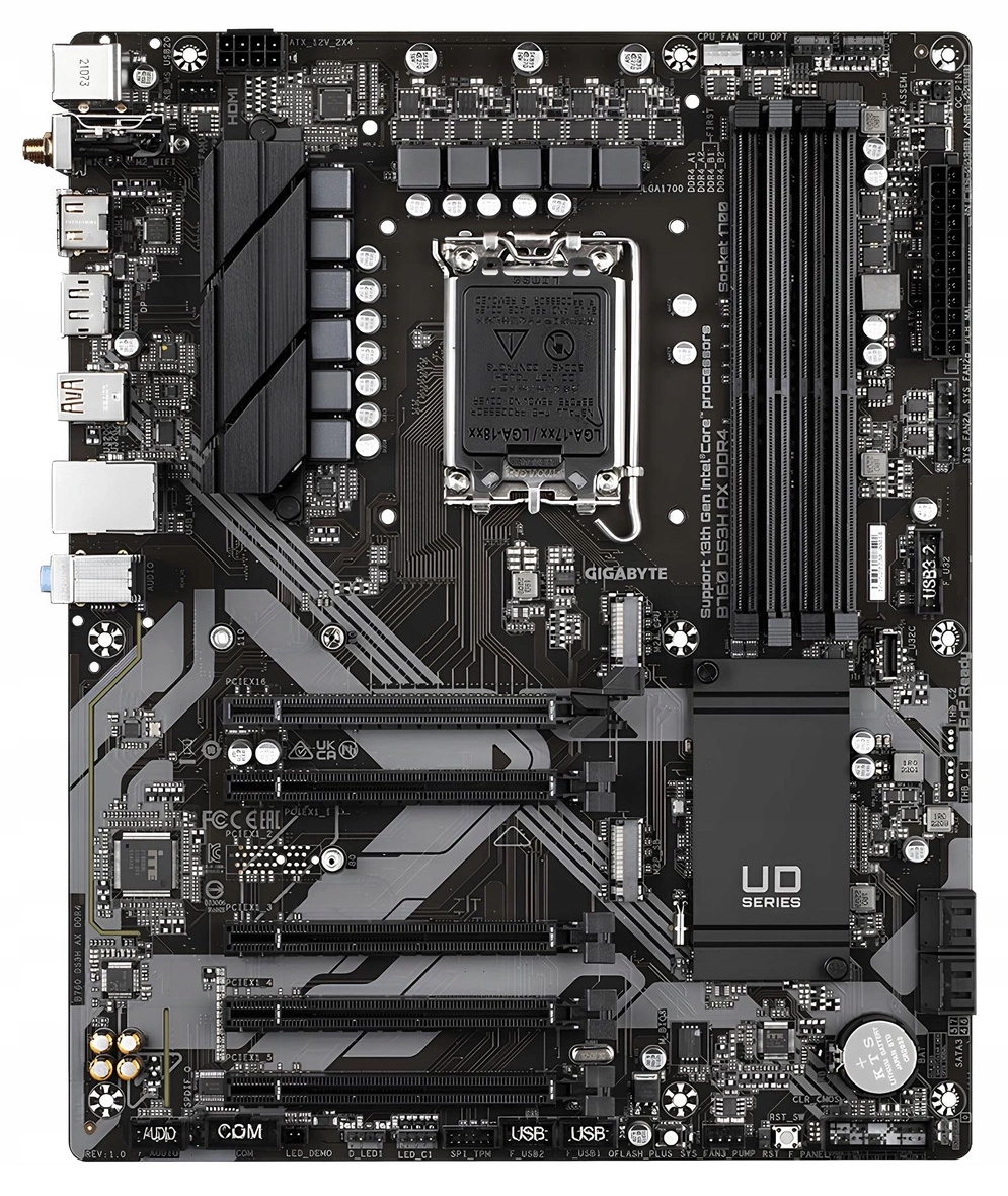 Płyta główna ATX Gigabyte B760 DS3H AX DDR4 Socket 1700 (U)(W) w Wadowice Górne - Sklep, Opinie ...
