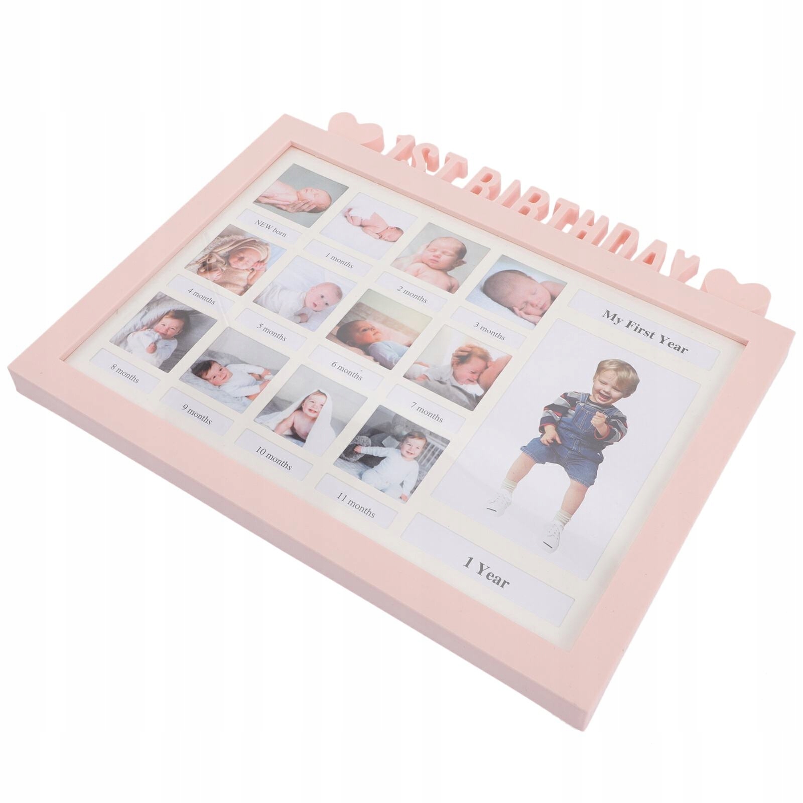 RAMKA NA ZDJĘCIA WZROSTU PREZENT URODZINOWY RAMKA NA WZROST DZIECKA ...