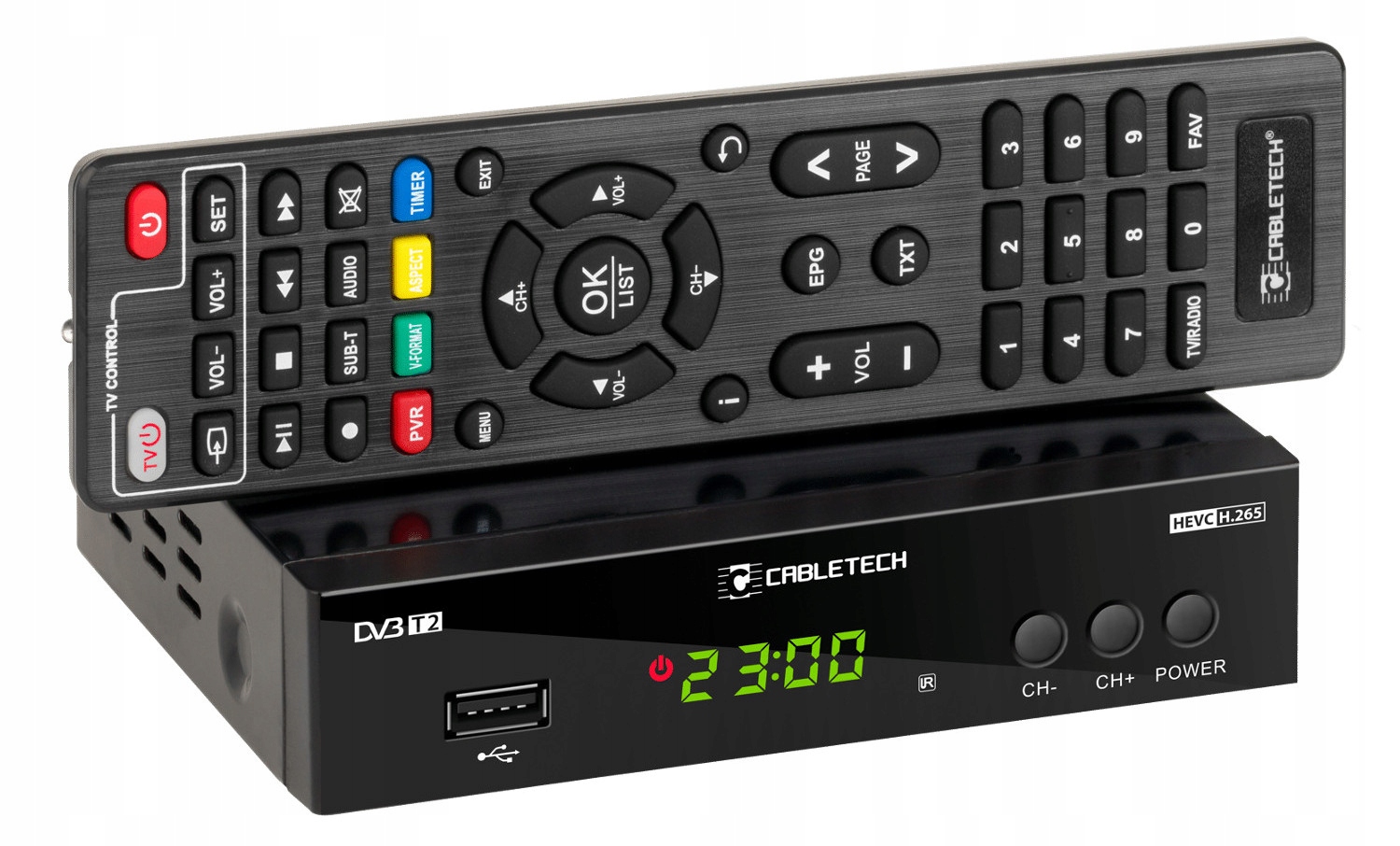 TUNER TV NAZIEMNEJ DVB-T2 DEKODER HEVC H.265 PVR - Sklep, Opinie, Cena ...