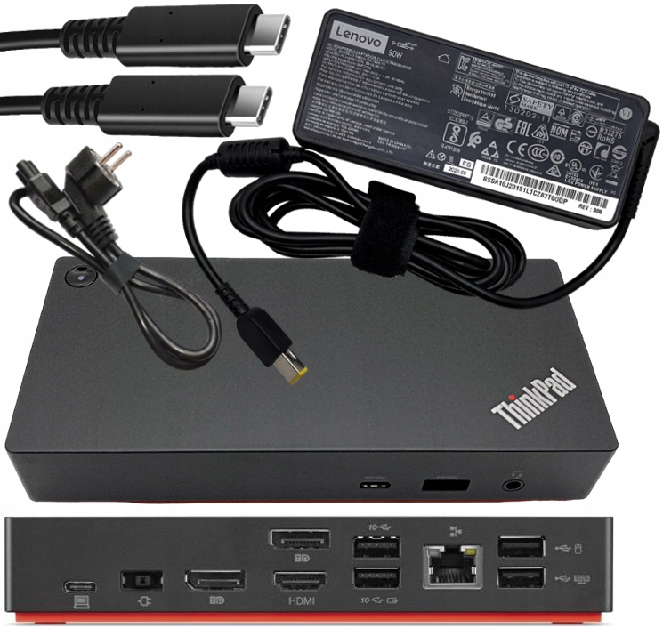 Stacja Lenovo ThinkPad Universal USB-C Dock 40AY - Sklep, Opinie, Cena ...