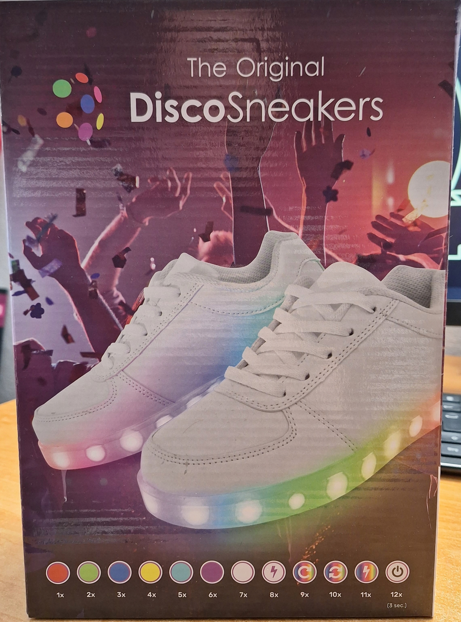BUTY ŚWIECĄCE R 37/38 DISCO SNEAKERS 14841646991 - Allegro.pl