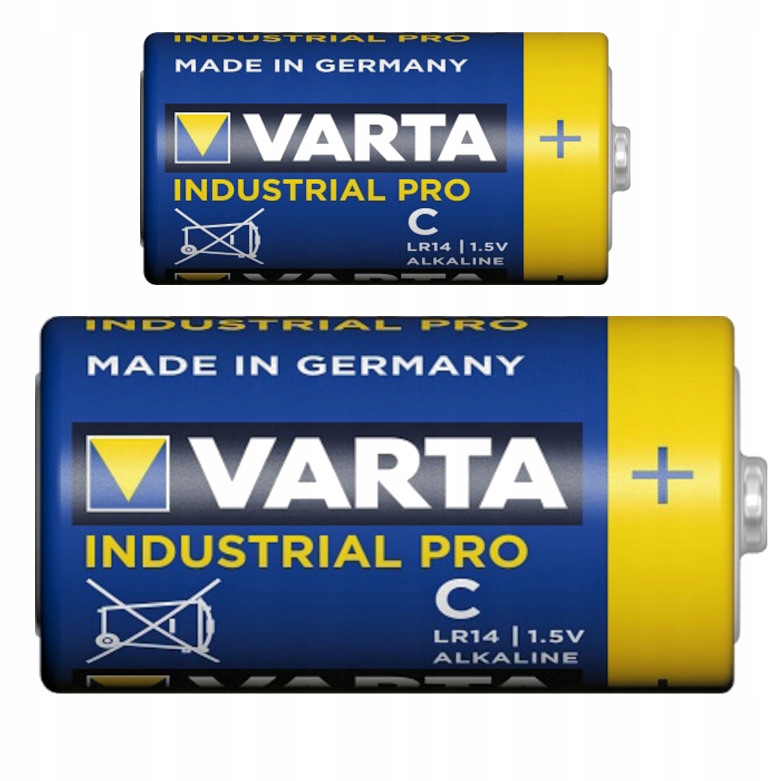 LR14 BATERIE VARTA INDUSTRIAL R14 C BATERIA MOCNE - Sklep, Opinie, Cena ...