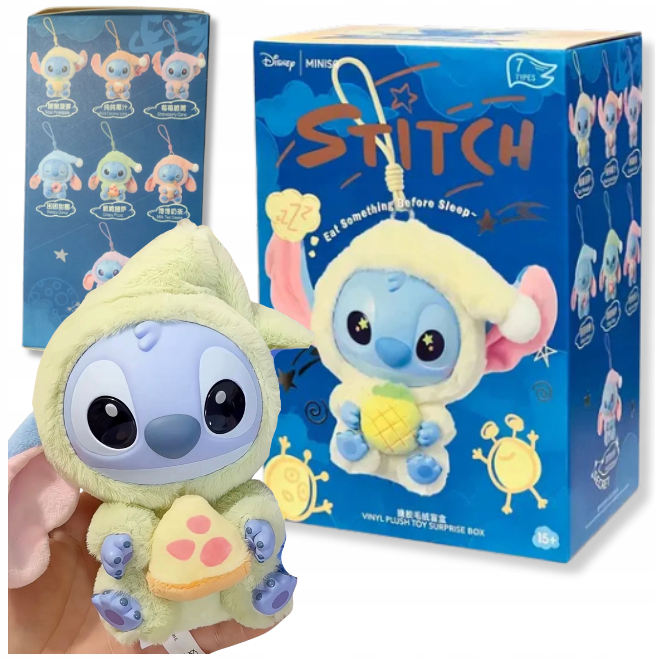 LABUBU STITCH LILO I STICH MASKOTKA BRELOK FIGURKA PLUSZAK MIŚ - Sklep, Opinie, Cena w Allegro