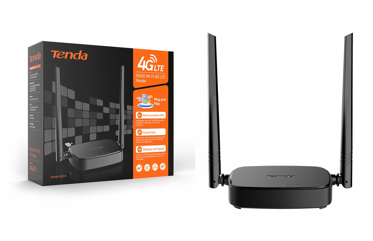 Router Tenda 4G05 N300 LTE Nano SIM - Sklep, Opinie, Cena w Allegro