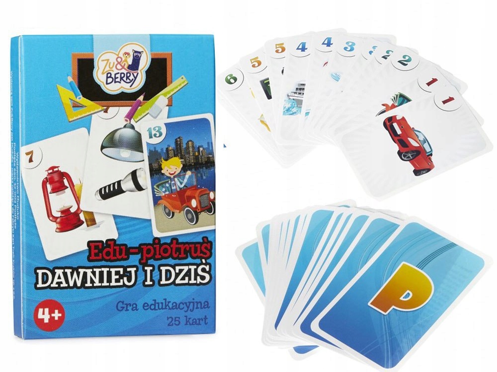 Karty Edu Piotruś - Dawniej i dziś - porównaj ceny - Allegro.pl