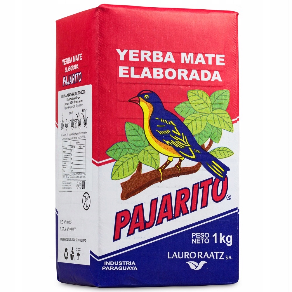 Yerba Mate Pajarito 1kg (7840013000016) • Cena, Opinie • Yerba mate ...