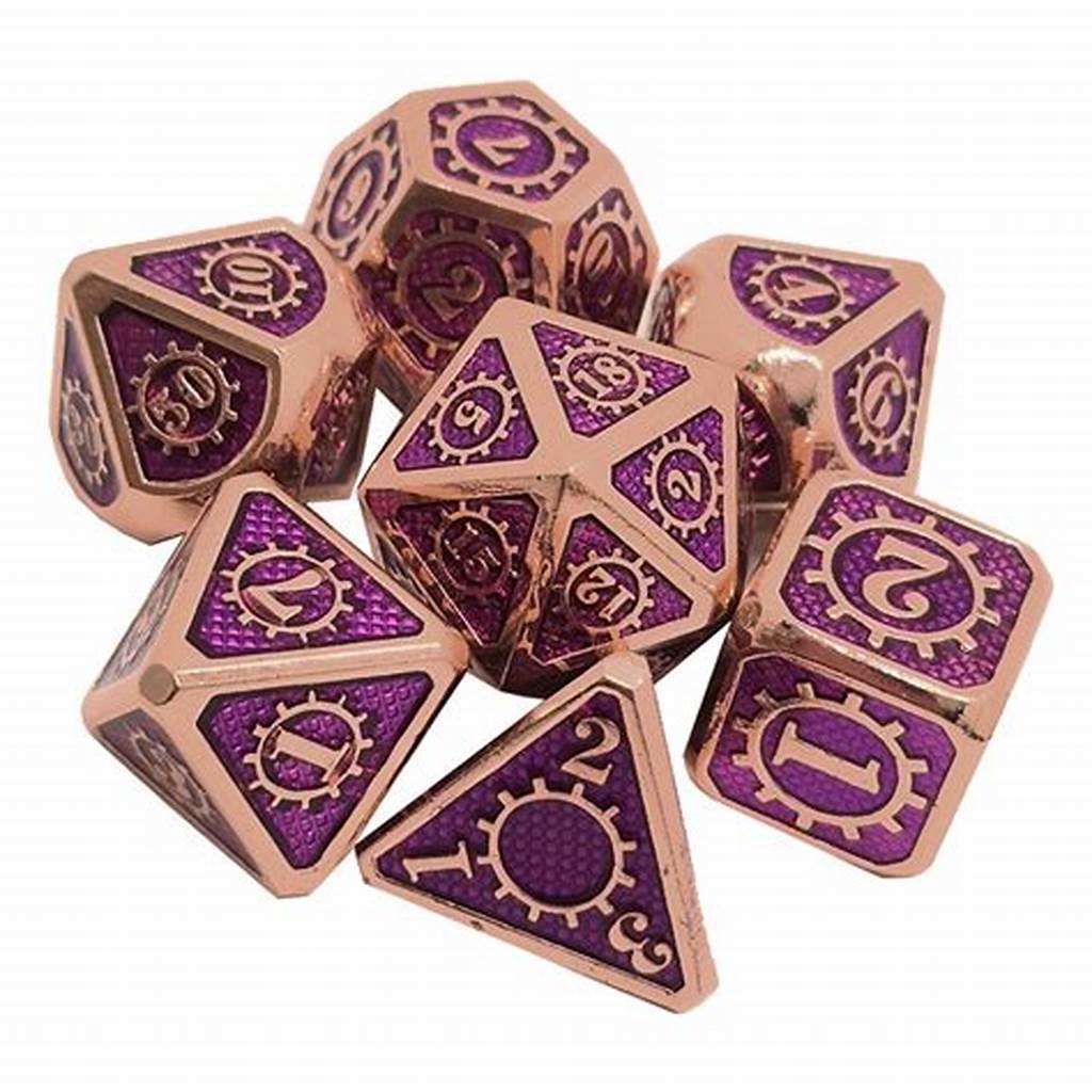 KOSTKA BLASTER 3000 SADA 7 KOVOVÝCH KOSTÍ RPG za 578 Kč - Allegro