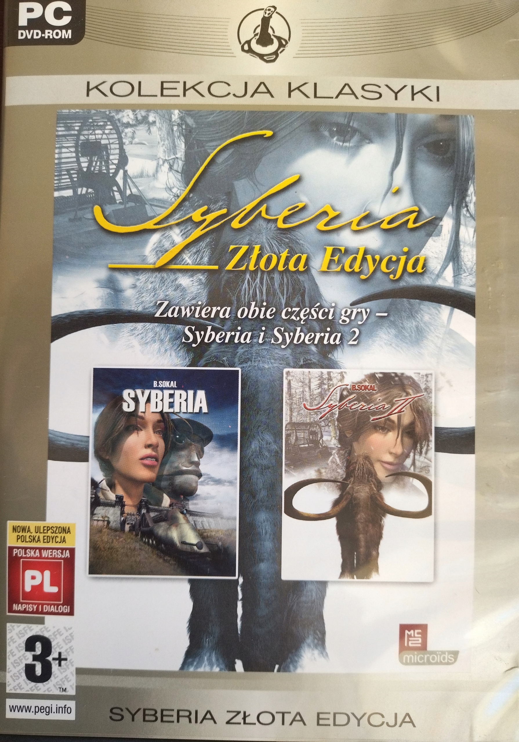 SYBERIA 1 + 2 Złota Edycja PC - Stan: Używany 69.00PLN - Sklepy, Opinie ...