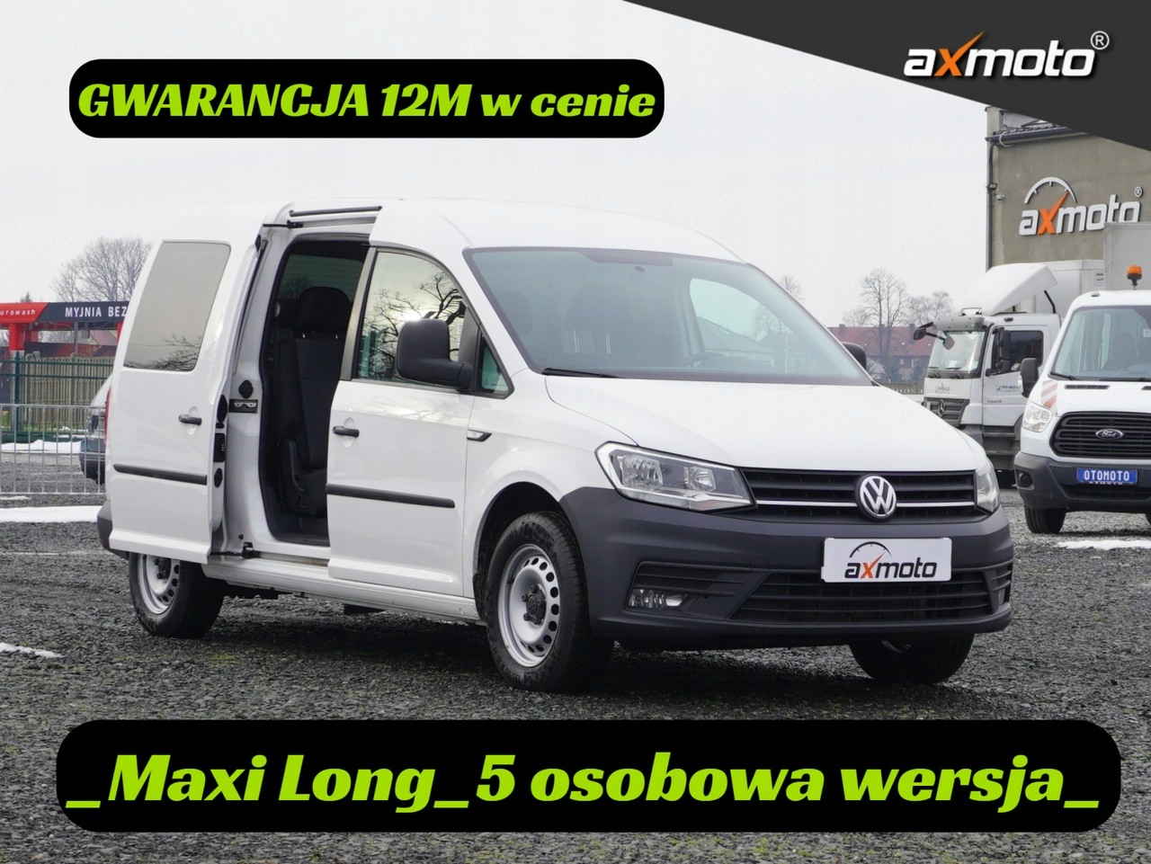 Volkswagen Caddy Maxi Long Brygadowe auto na 5 - Allegro.pl