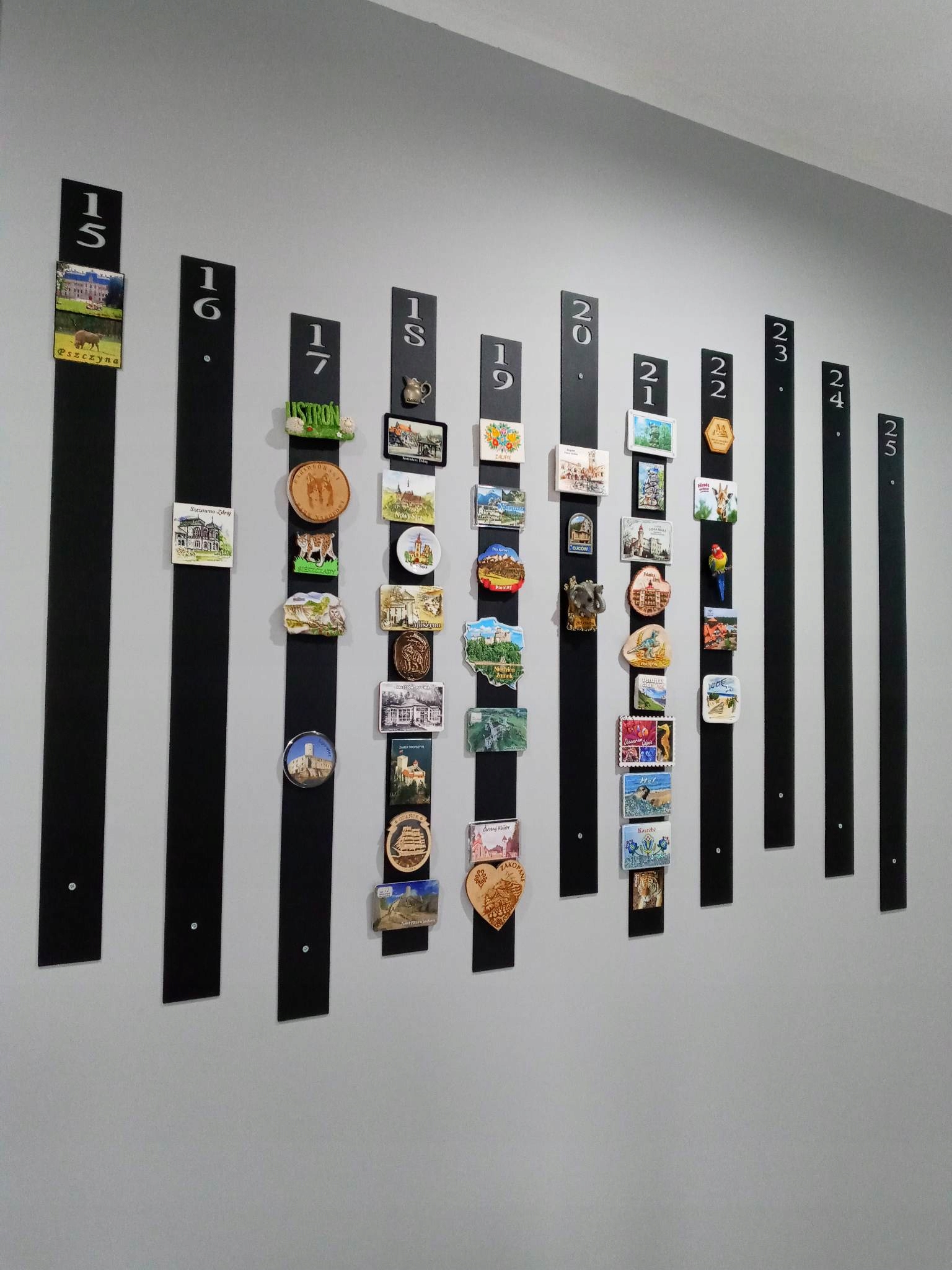 Metalowa tablica magnesy prostokąt MAGNETYCZNA 60 (paski) • Cena ...