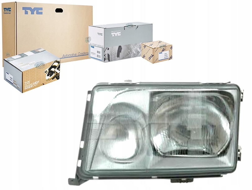 TYC20-3768-05-2 REFLEKTOR L (H3/H4, PNEUMATYCZNY, • Cena, Opinie - Allegro