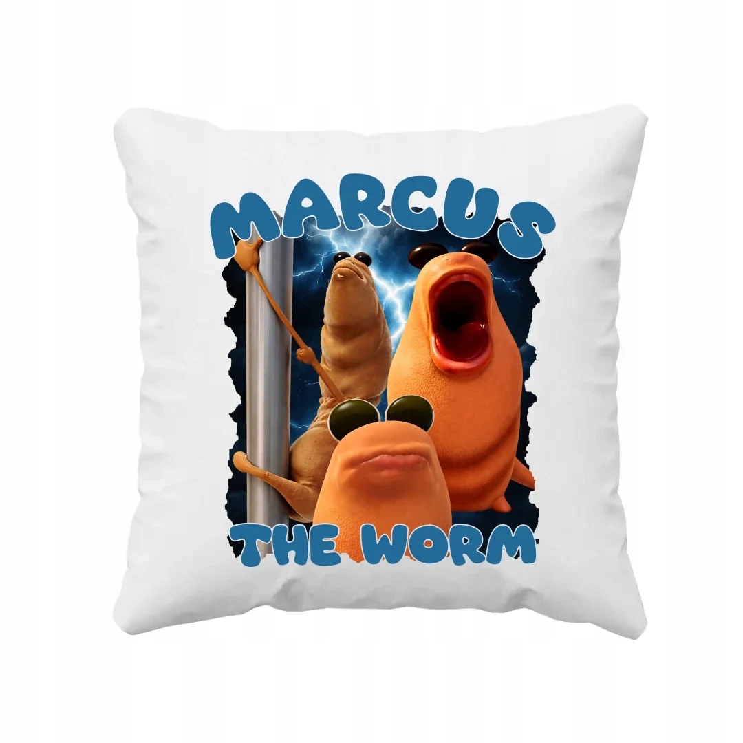 Marcus a kukac PÁRNA VICCES NYOMTATÁSSAL AJÁNDÉKNAK, • Ár, Vélemények ...