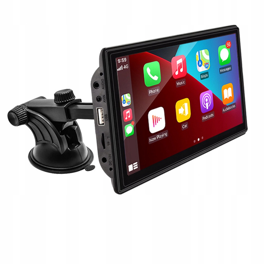 MONITOR SAMOCHODOWY CARPLAY ANDROID AUTO + MOCNY UCHWYT - Sklep, Opinie ...