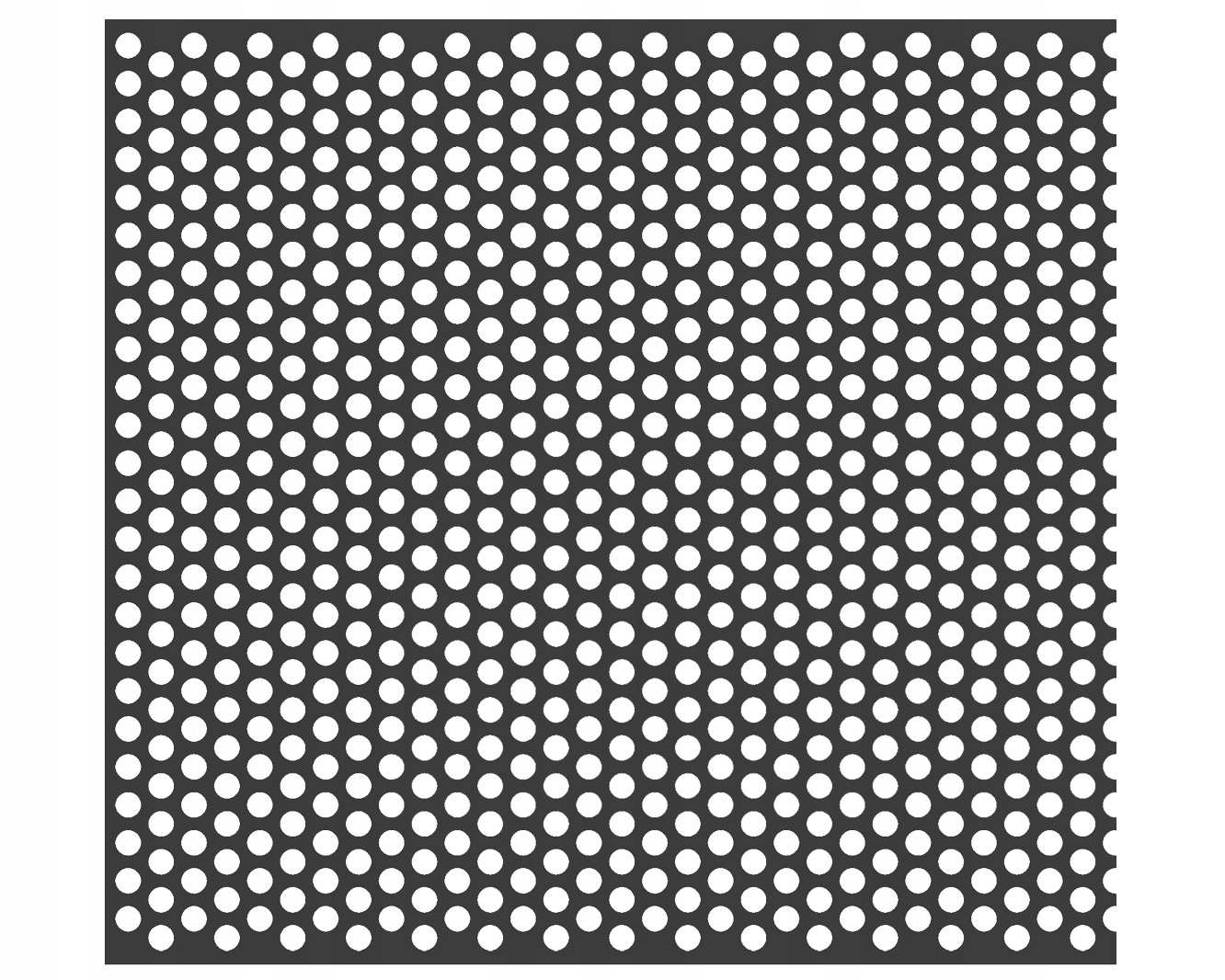 BLACHA PERFOROWANA 1000 x 1000 SITO STAL SUROWA Gr. 1 mm RV 5-8 OTWÓR 5 mm • Cena, Opinie ...