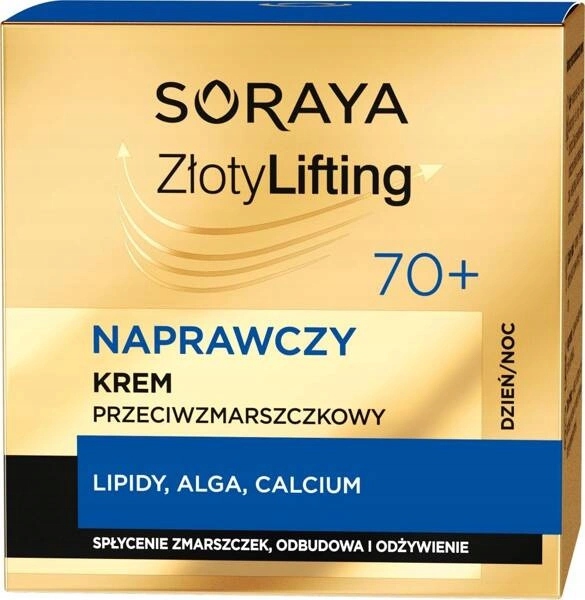 SORAYA Złoty Lifting krem 70+ 50ml 14504206504 - Allegro.pl