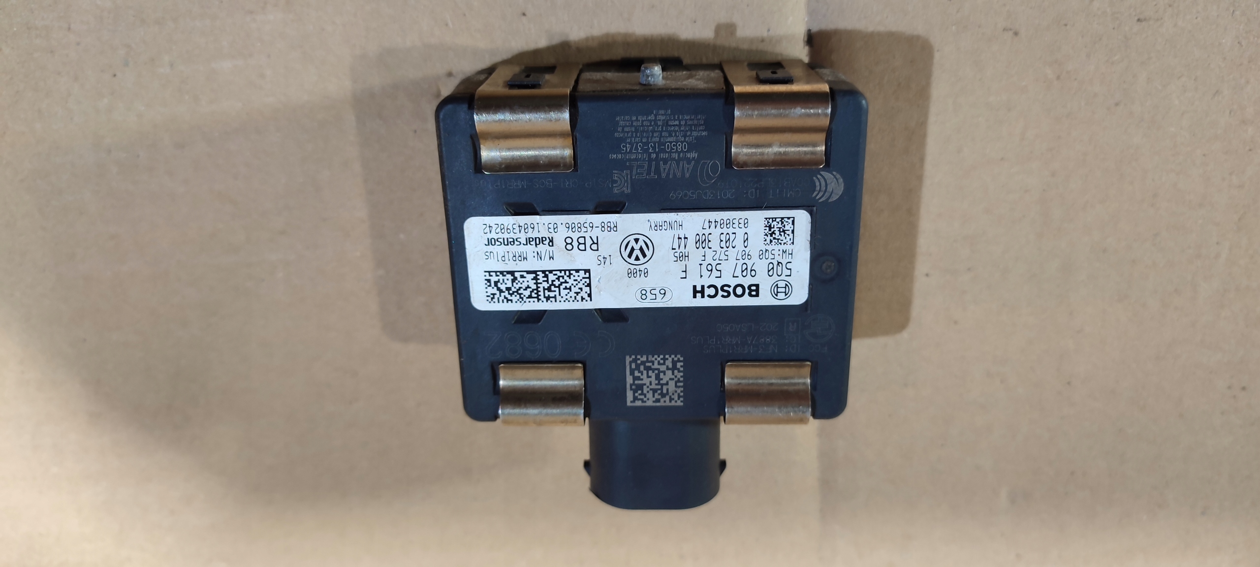 5Q0907561F - VW SKODA SEAT RADAR ACC DISTRONIC SENSOR купить на Avtoex ...