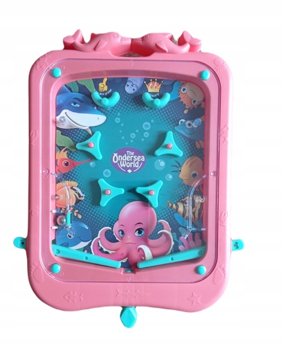 GRA ZRĘCZNOŚCIOWA PINBALL FLIPPER KULKI WYRZUTNIA (5900949459394 ...