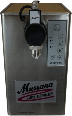 Automat Maszyna do bitej śmietany Mussana Pony Microtronic 2L a-77 • Cena, Opinie • Ubijaczki do ...