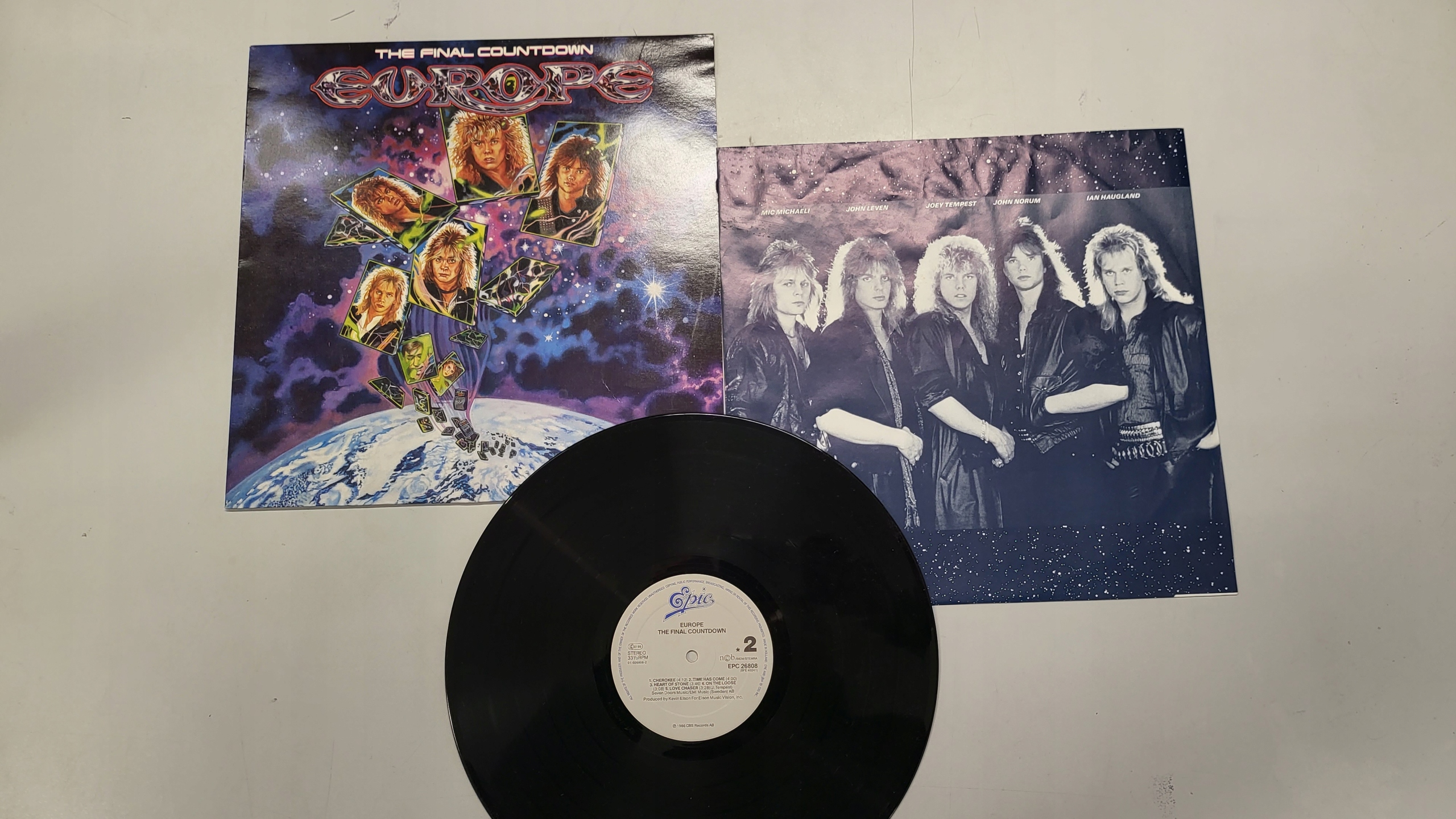 The Final Countdown / LP 1986 Vinyl Europe Winyl • Cena, Opinie - Allegro