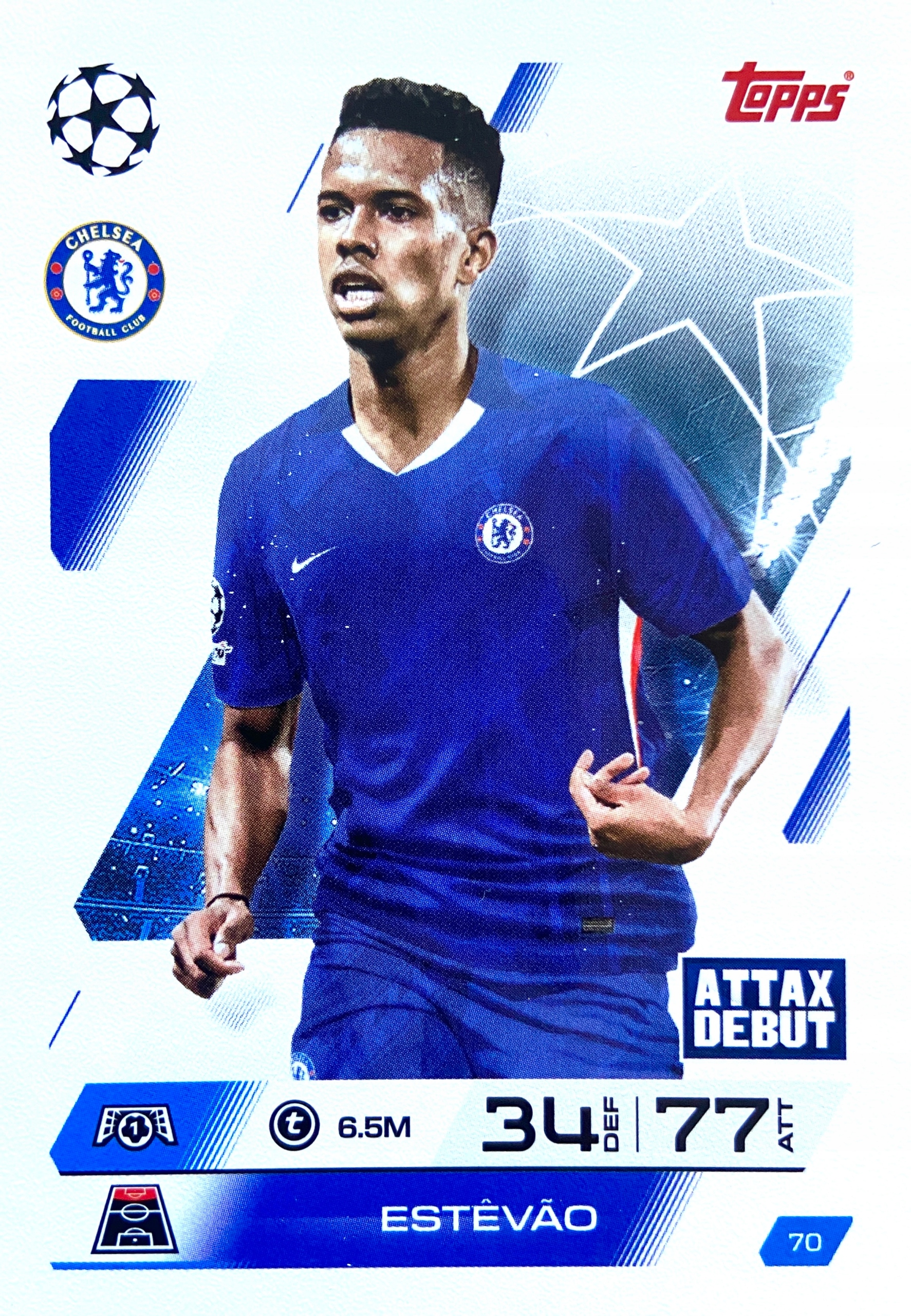 MATCH ATTAX UCL 2025/26 2026 BASE 70 ESTEVAO CHELSEA - 18023153731 - Allegro