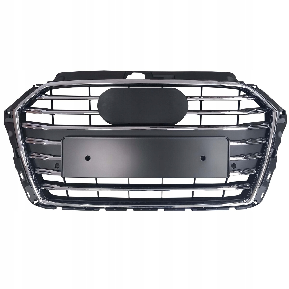 AUDI A3 8V 16- LIFT ATRAPA GRILL CHŁODNICY SZARA + CHROM 8V3853651AA ...