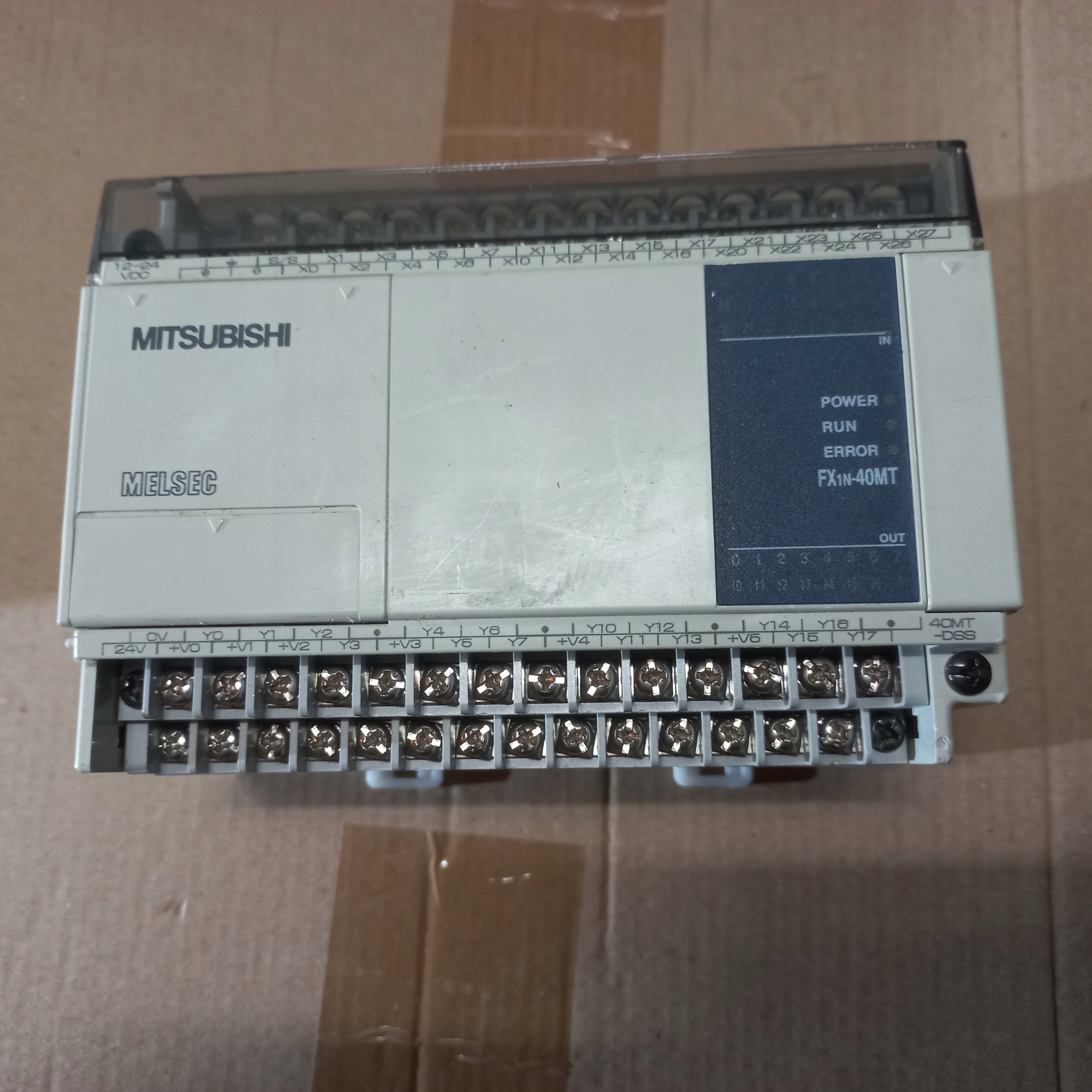 STEROWNIK PLC MITSUBISHI MELSEC FX1N-40MT-DSS • Cena, Opinie ... STEROWNIK PLC MITSUBISHI MELSEC FX1N-40MT-DSS • Cena, Opinie ...