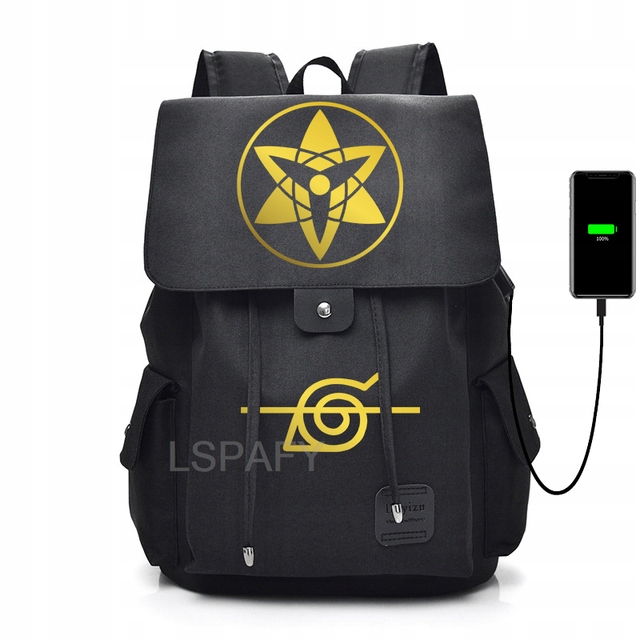 Fashion backpackNaruto Kakashi Hokage Sharingan zm 13795848660 - Allegro.pl