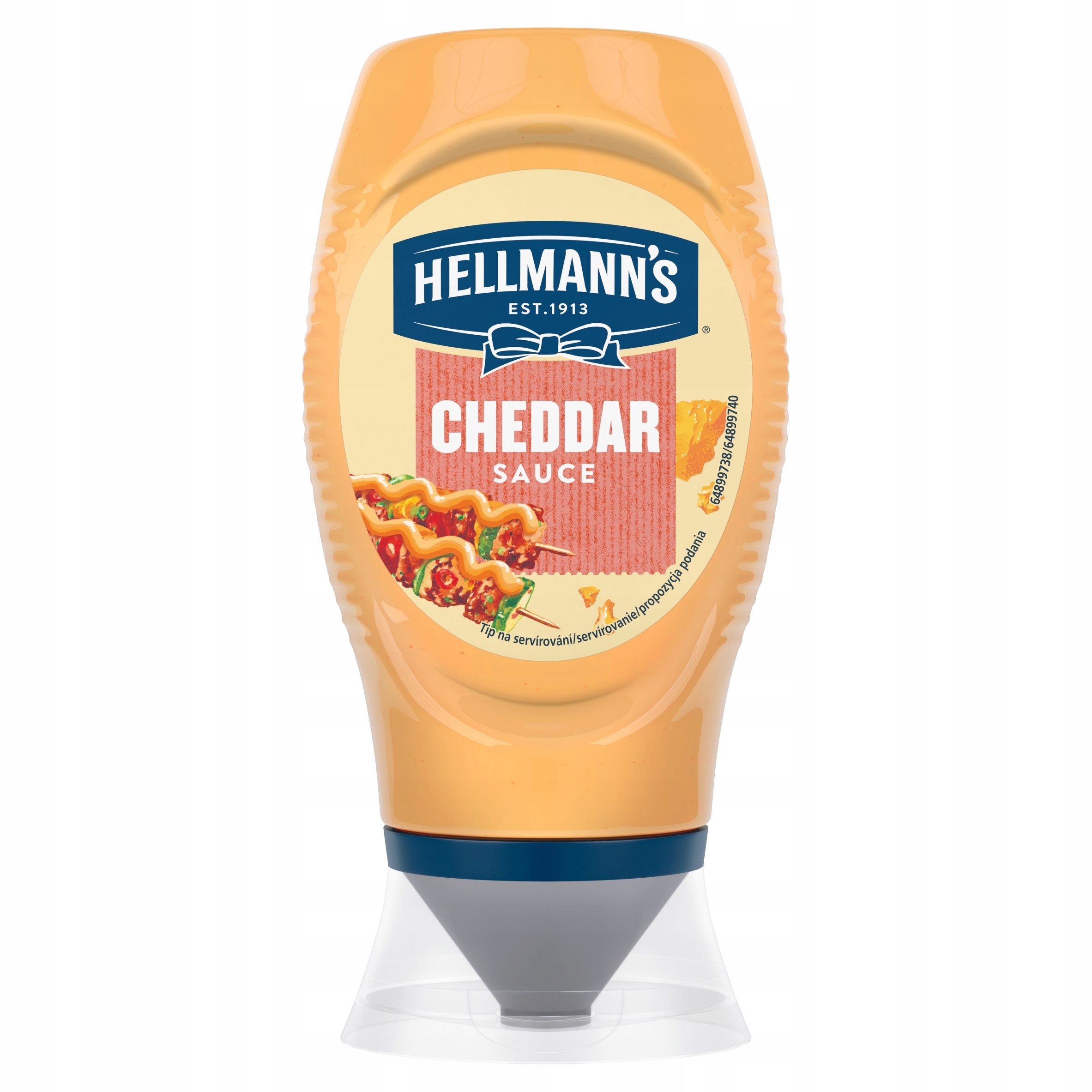 Sos o Smaku Sera Cheddar 250 ml Hellmann's (8721201956065) • Cena ...