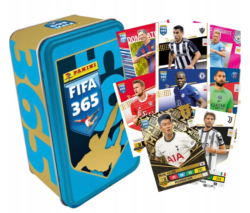 Puszka FIFA 365 2023 Panini 25 Kart + 5 Limited - 13205310081 - Allegro.pl
