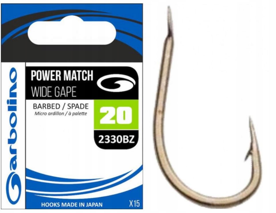 Haczyki, haki Garbolino Power Match nr.18 - 3352210562364 - 11954271912 ...
