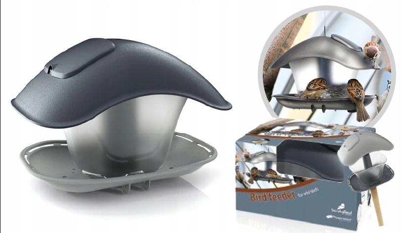 KARMNIK DLA PTAKÓW DOMEK BUDKA KARMIK ZAWIESZANY (5905197264578) • Cena ...