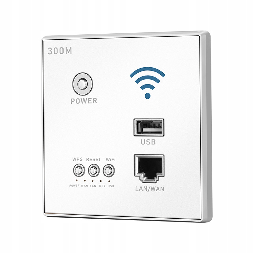 300Mbps In-Wall Wireless Router AP Access Point Wi - Sklep, Opinie ...