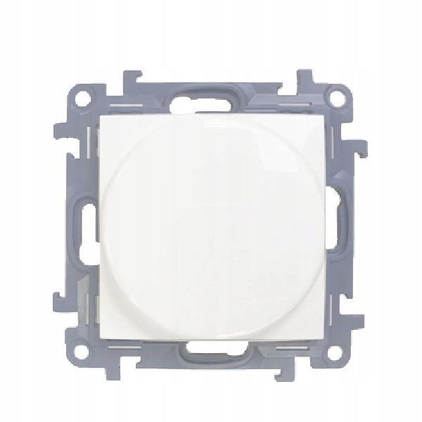 Ściemniacz LED naciskowo-obrotowy Simon 10 podtynkowy biały CS9LA.01/11 ...